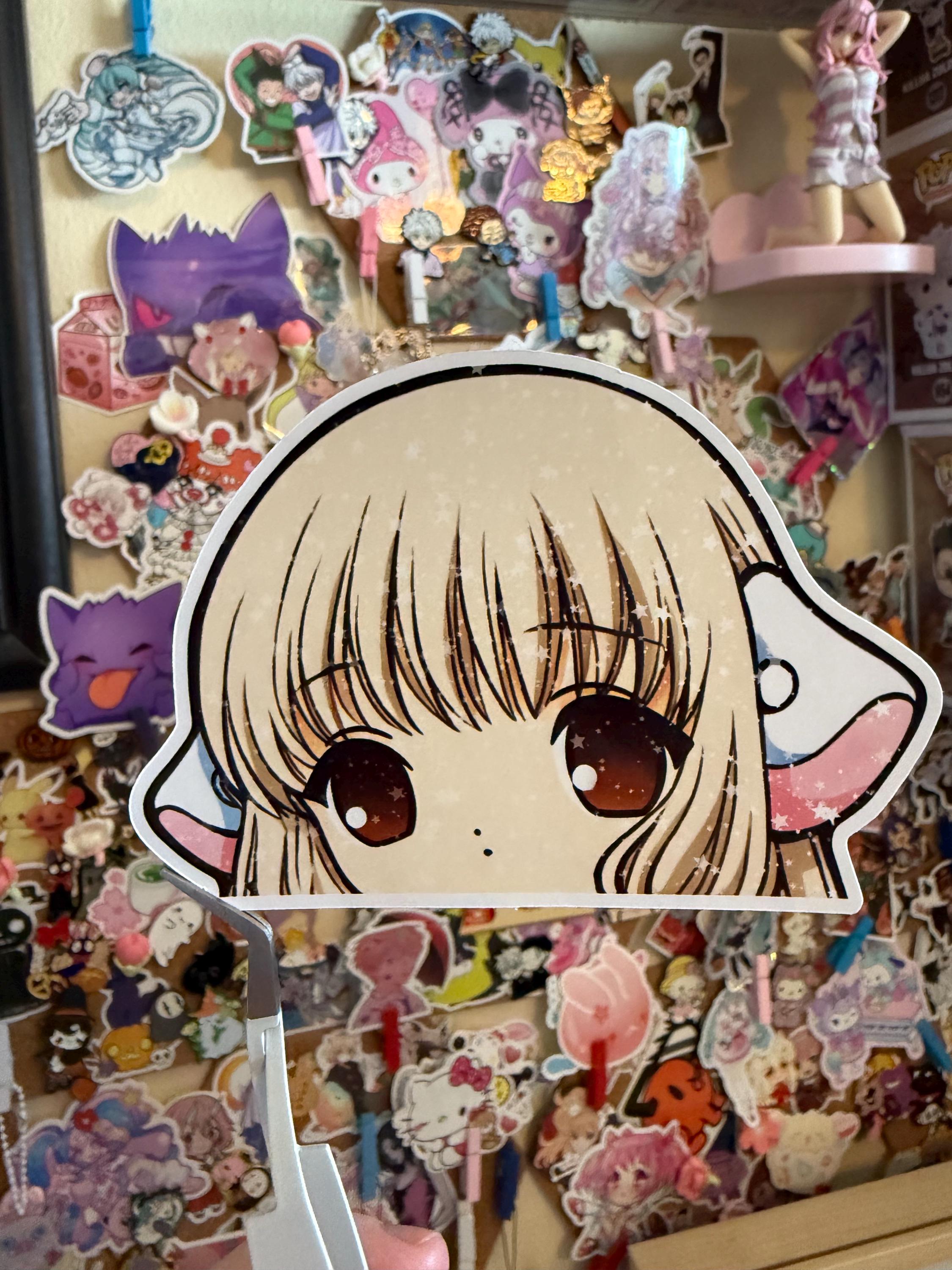 Chobits Chi Peeker Sticker - Etsy