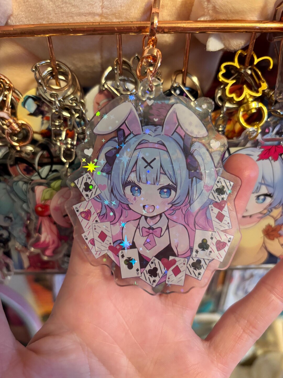 Hatsune Miku Keychain Rabbit Hole Theme - Etsy