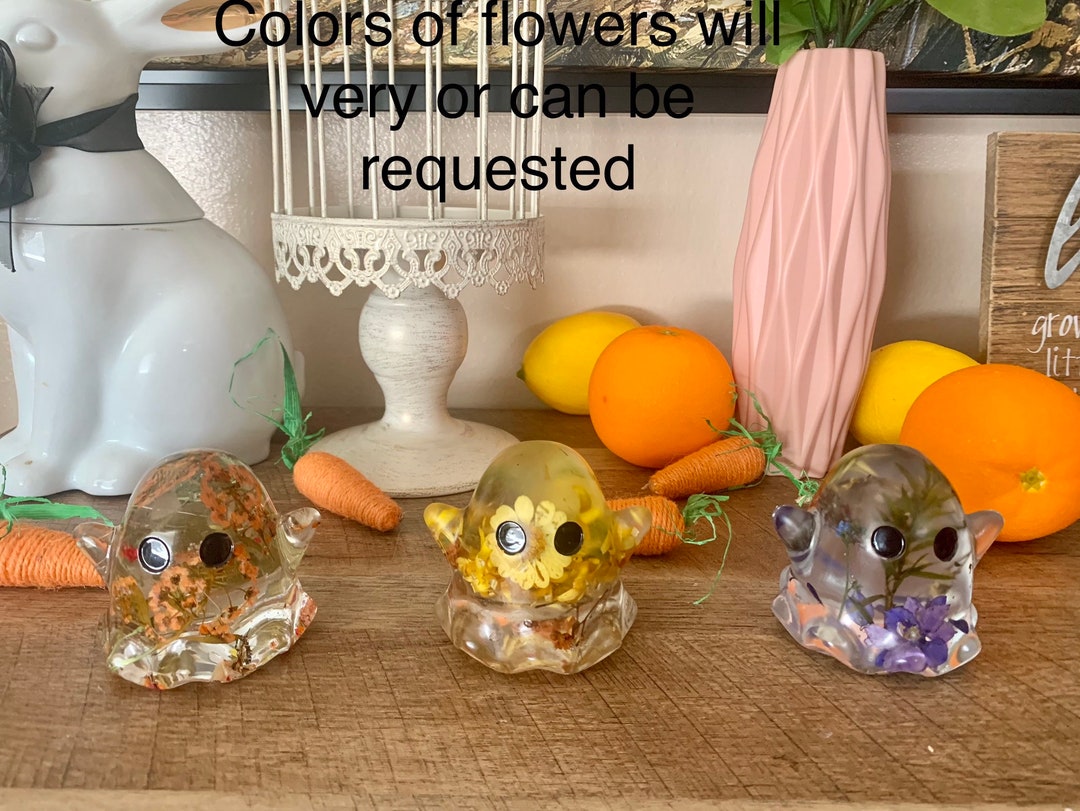 Spring Decor Time Flower Ghosts, Colorful Floral, Dried Flower ...