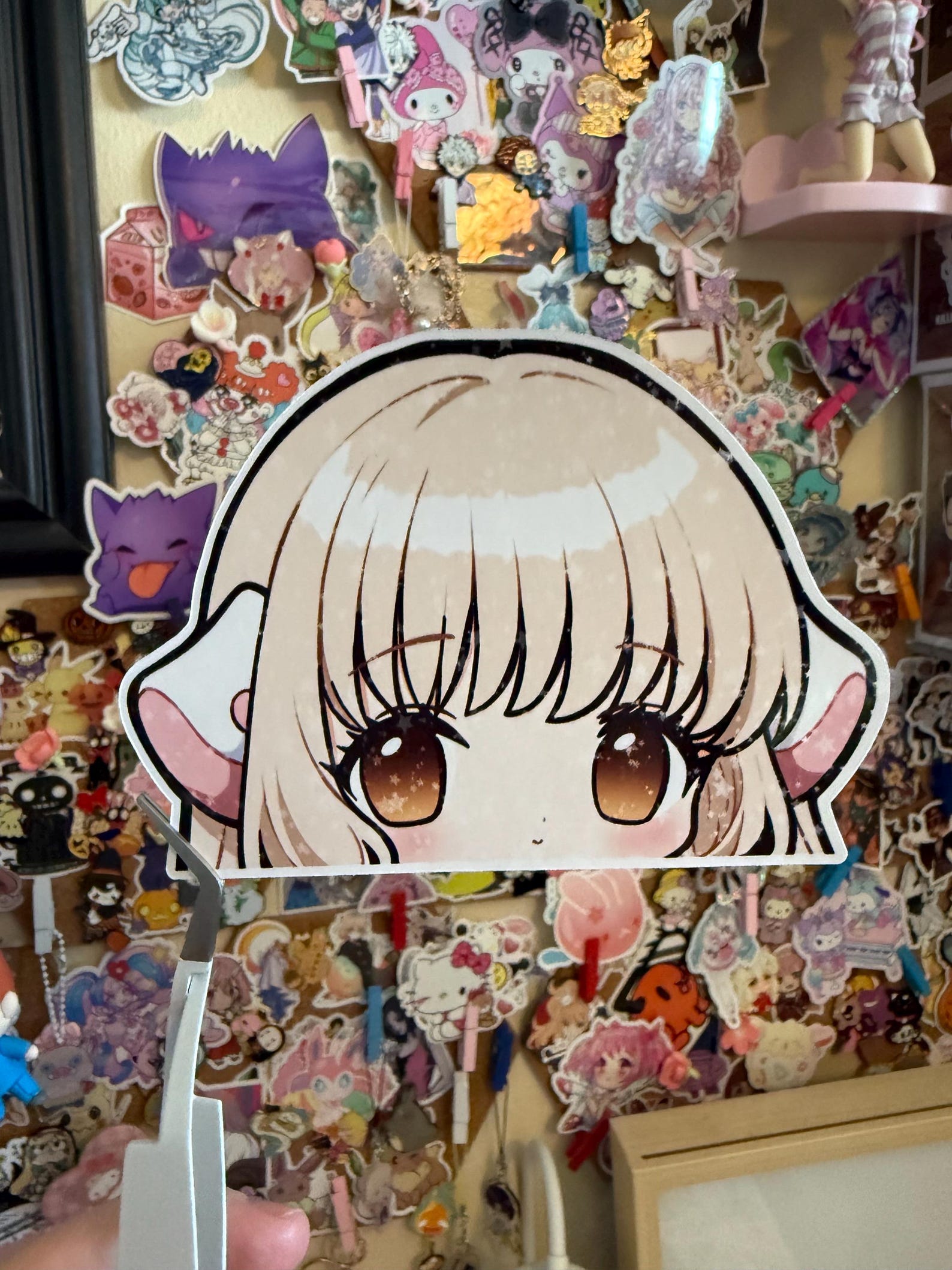 Chobits Chi Peeker Sticker - Etsy
