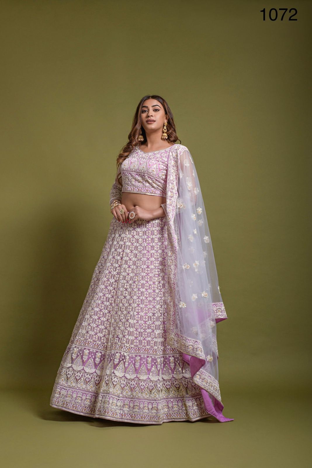 Light Pink Lehenga Choli Wedding Bridal Wear Chaniya Choli for Women ...