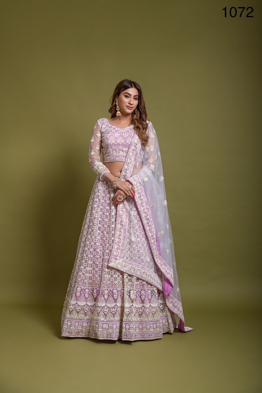 Light Pink Lehenga Choli Wedding Bridal Wear Chaniya Choli for Women ...