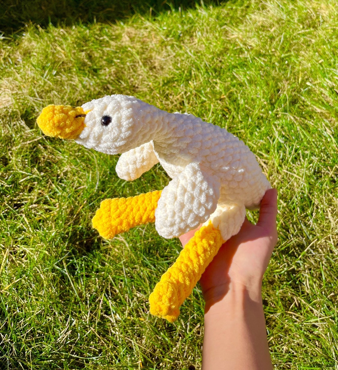 Mr. Goose Crochet Pattern PDF Pattern, Goose Stuffed Toy, Silly Goose ...