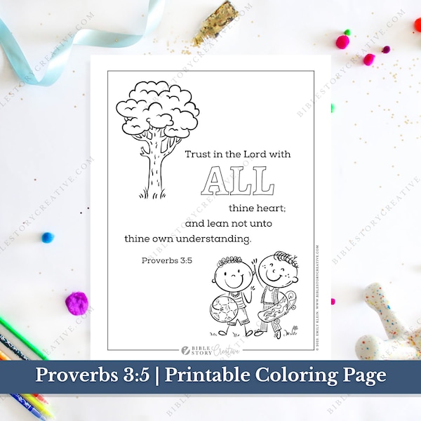 Bible Proverbs Coloring Pages - Etsy