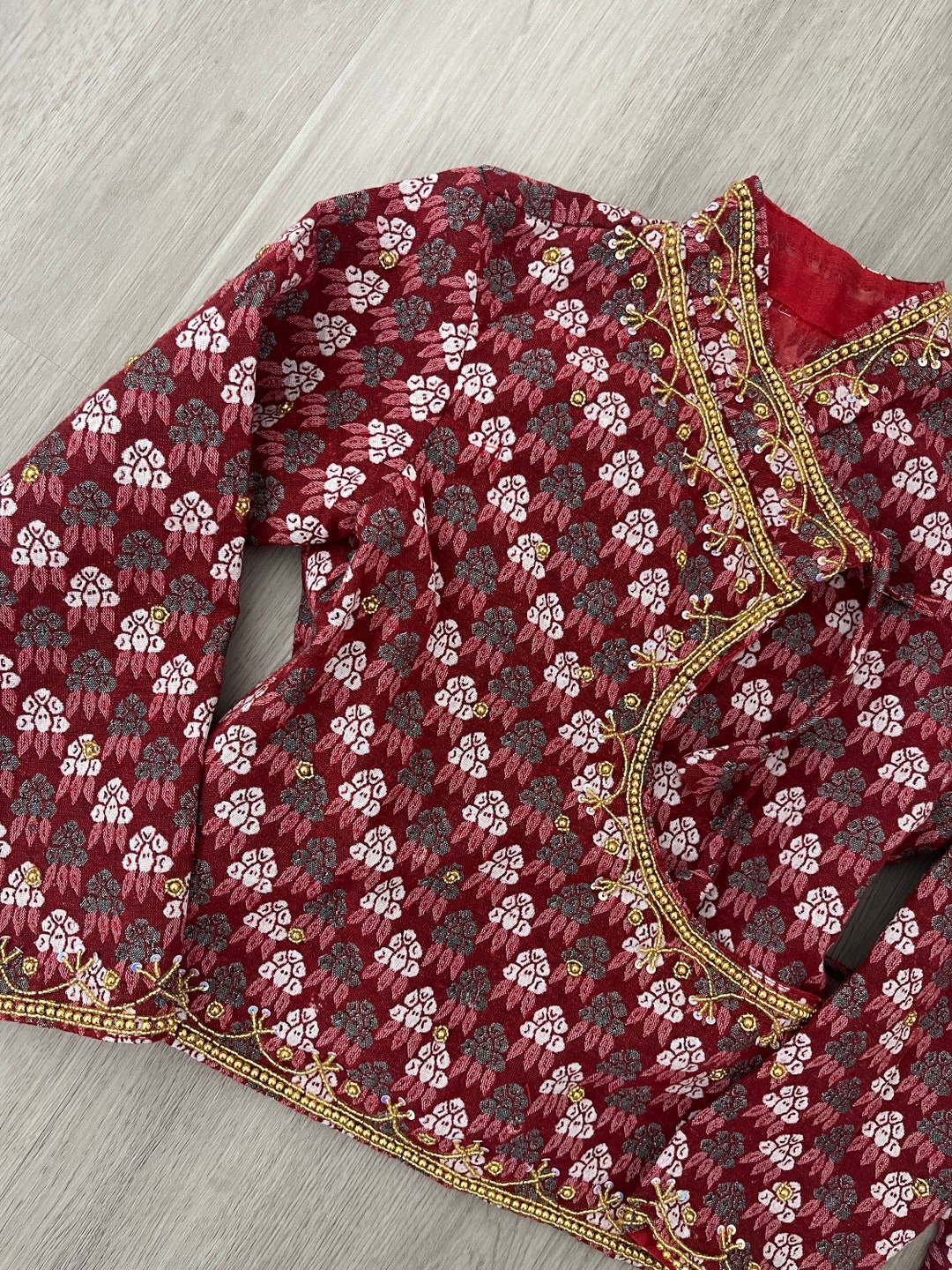 Dhaka Handwork Blouse - Etsy