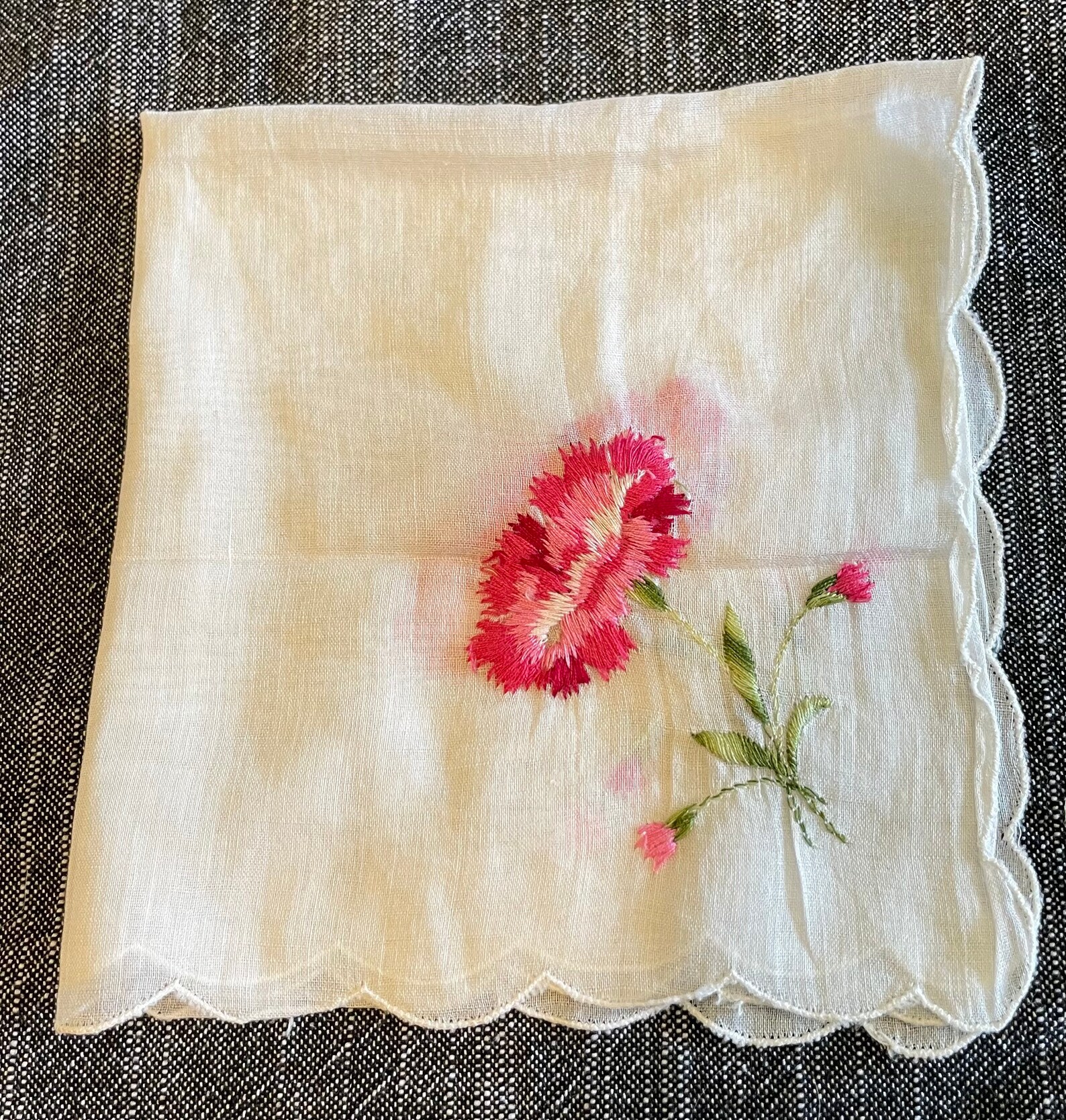 Vintage Embroidered Handkerchiefs - Etsy