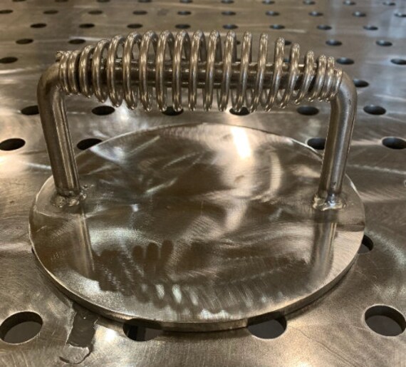 7 Diameter Smash Burger Press Metal Burger Press With - Etsy