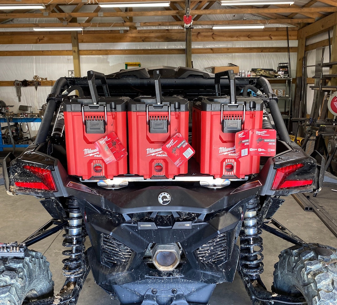 Milwaukee Packout Mount for the Can AM X3 - Etsy Canada