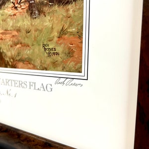 Rick Reeves “gen. R.E. Lee’s Headquarters Flag Regimental Colours, No ...