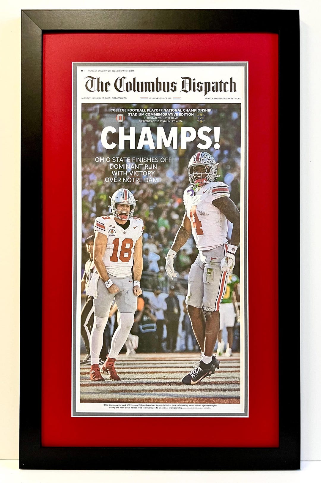 2024-2025 THE Ohio State University Football CFP National Championship ...