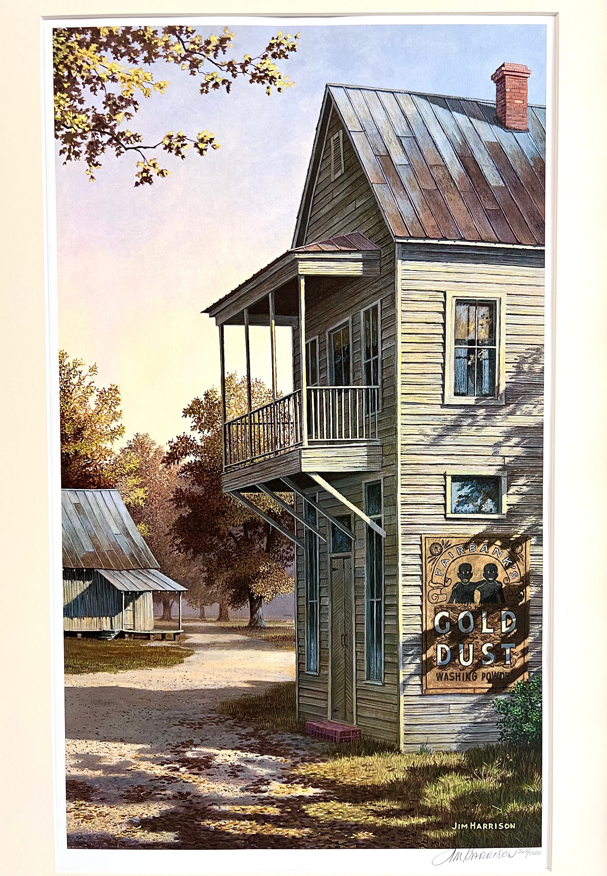 Jim Harrison “gold Rush Twins” Signed Numbered #362/1500 Limited ...