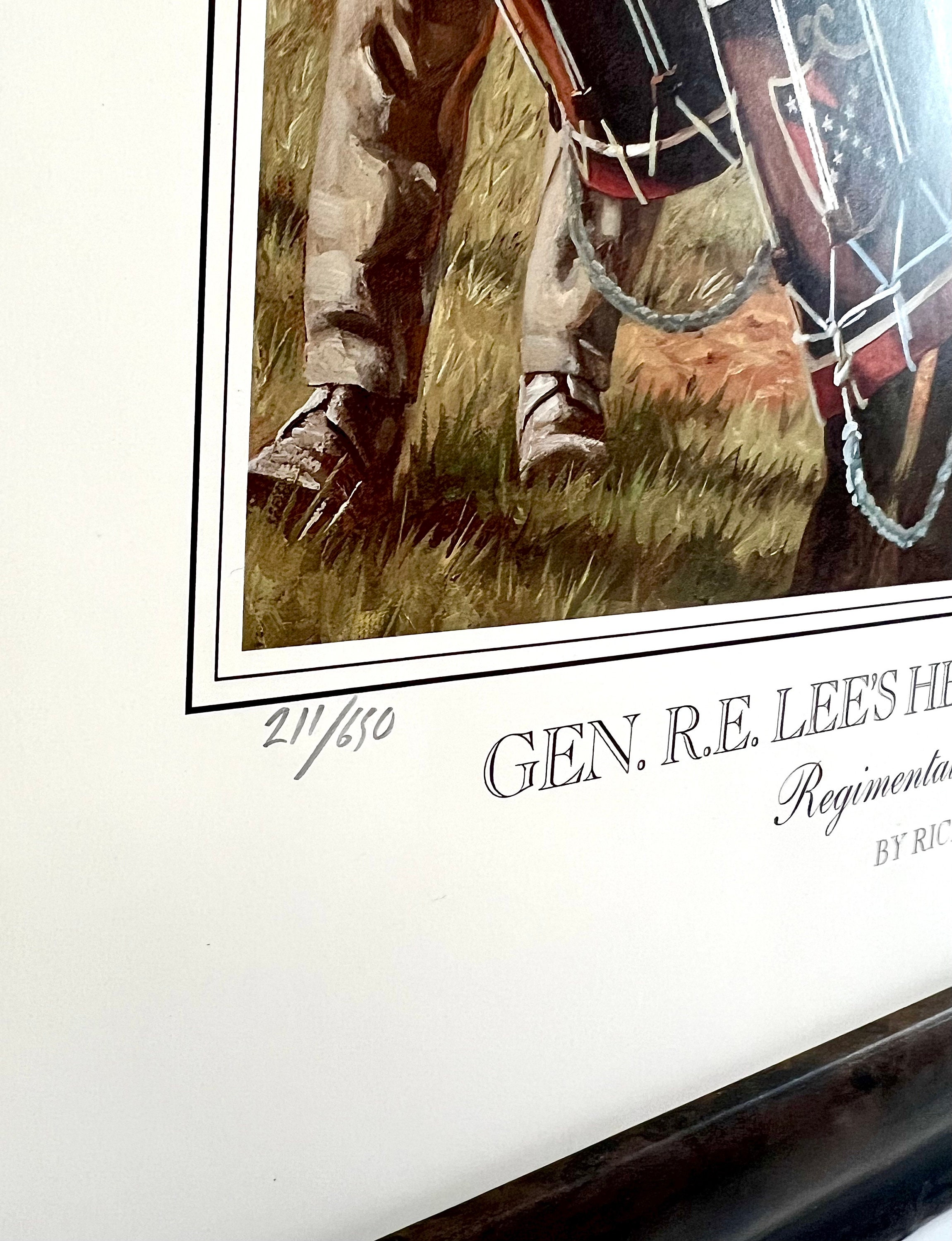 Rick Reeves “gen. R.E. Lee’s Headquarters Flag Regimental Colours, No ...