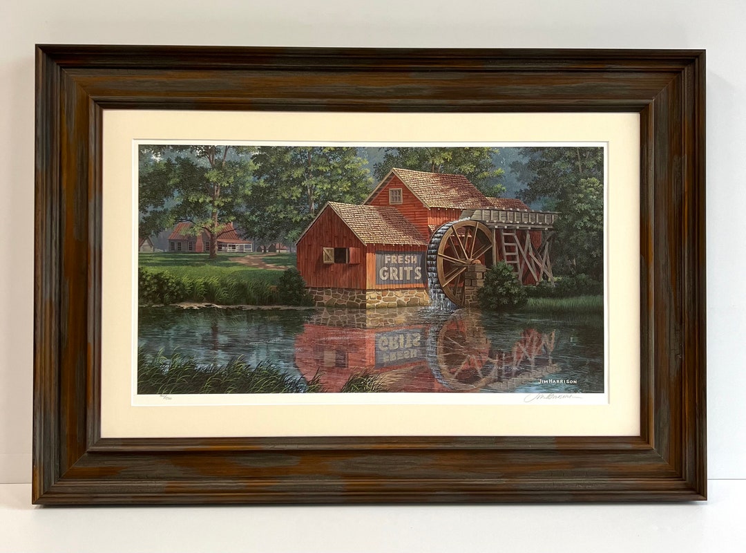 Jim Harrison fresh Grits Signed Numbered 326/1500 Limited Edition ...