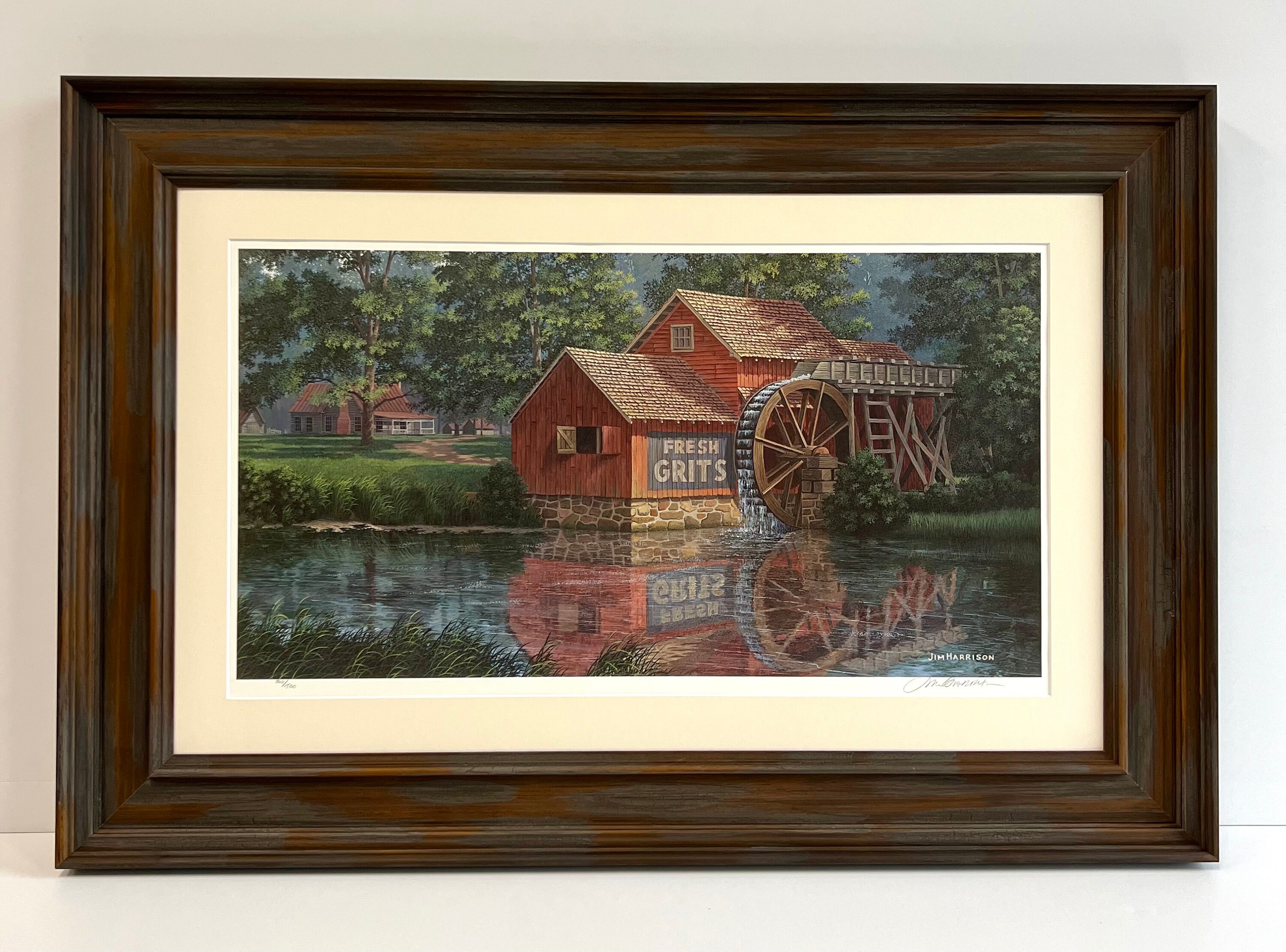 Jim Harrison fresh Grits Signed Numbered 326/1500 Limited Edition ...