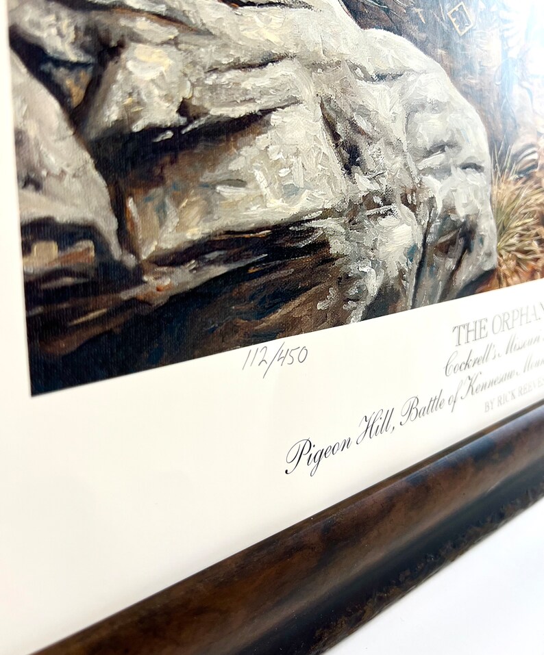 Rick Reeves “the Orphans III” Signed Numbered #112/450 Limited Edition ...