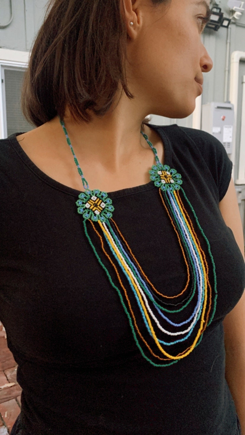 Handmade Embera Necklace - Etsy