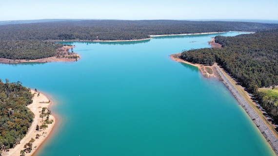 Logue Brook Dam Drone Photo - Etsy