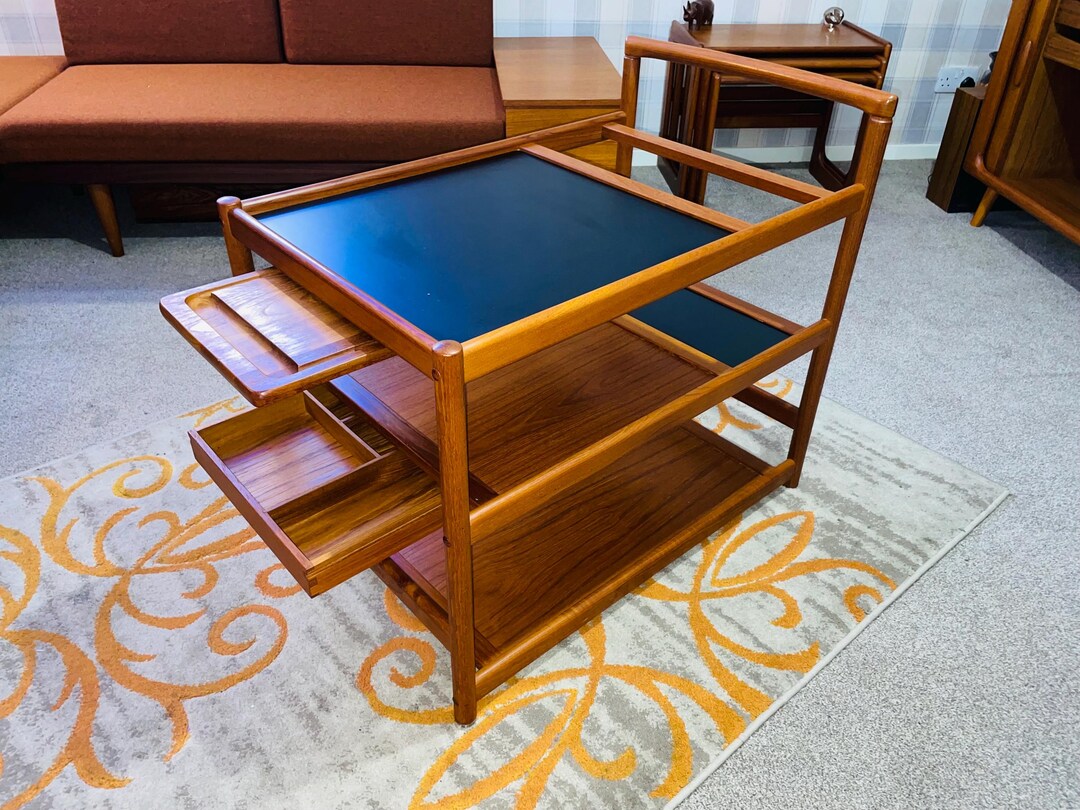 Danish Drylund Teak Drinks Trolley Side Table G Plan Era Retro - Etsy