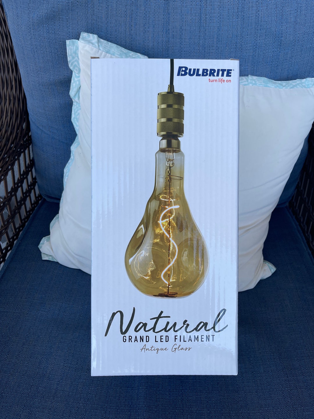 Grand LED Filament Decorative Lightbulb - Etsy
