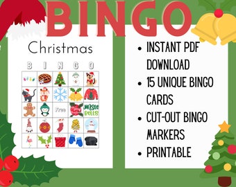 1200 Cards 100 Cards Free Printable Bingo 1 per Page - Etsy