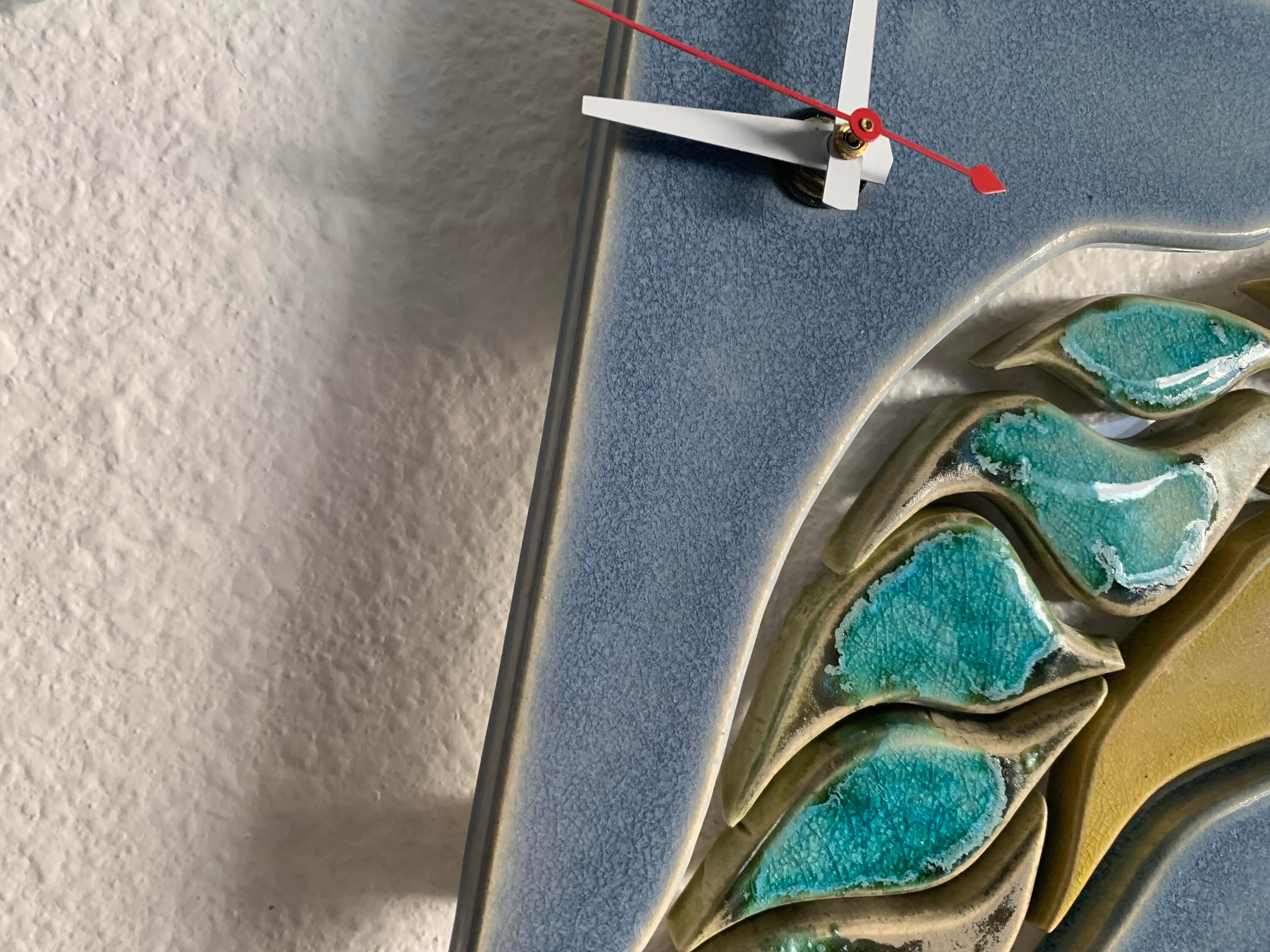 Stunning Colorful Clock. an Ingenious Way to Display a - Etsy