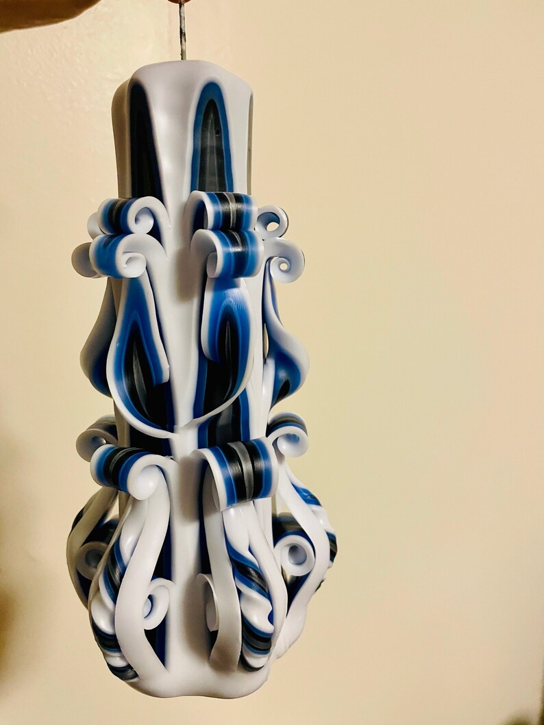 Large Sea Witch Carved Candle - Etsy