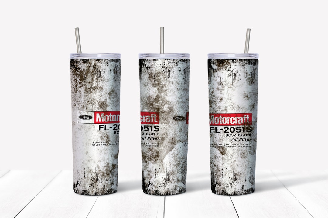 Motorcraft Filter Design for 20oz Skinny Tumbler - Etsy