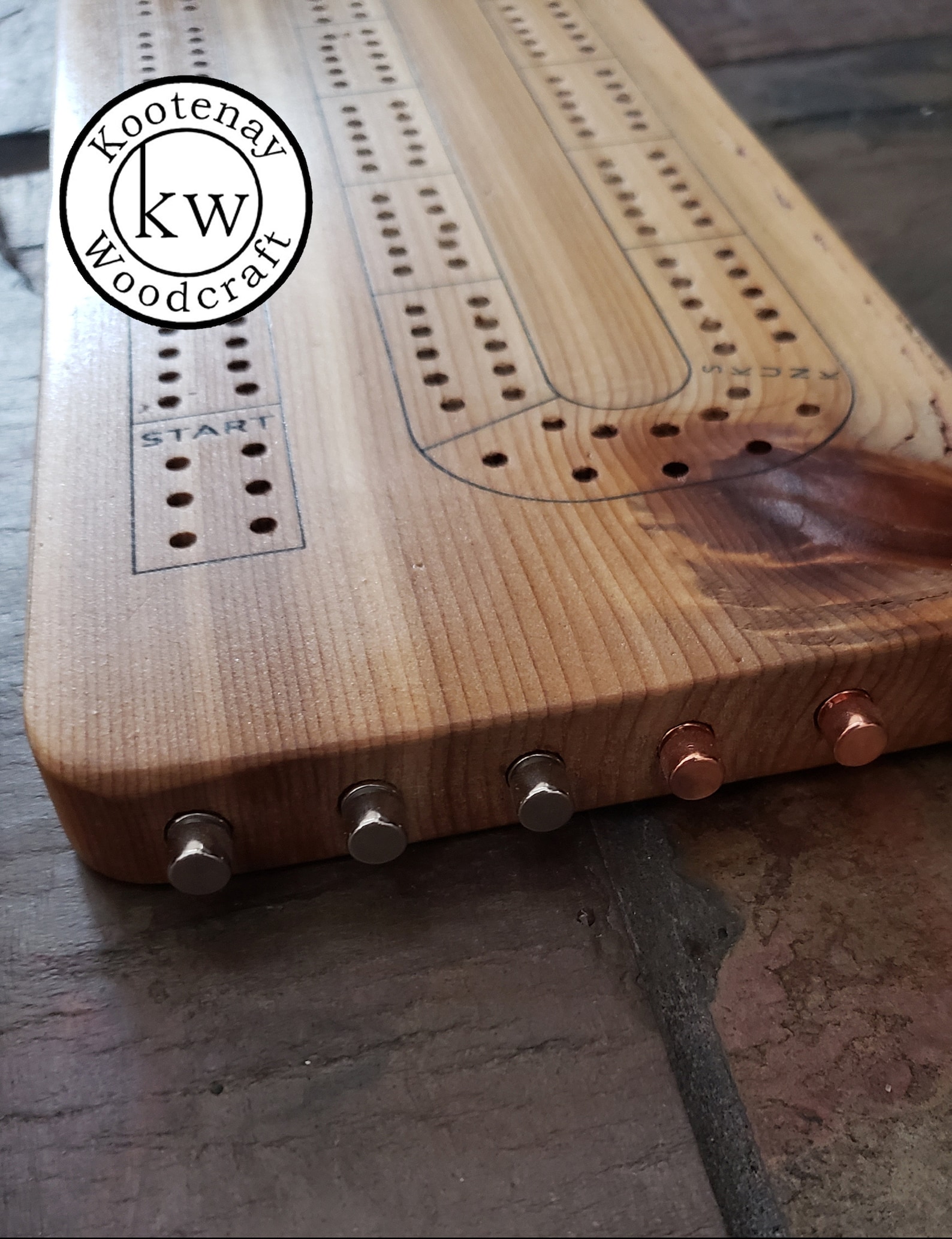 Camping Cribbage Board Build Plans No Cnc Needed!! Lightburn Laser File ...