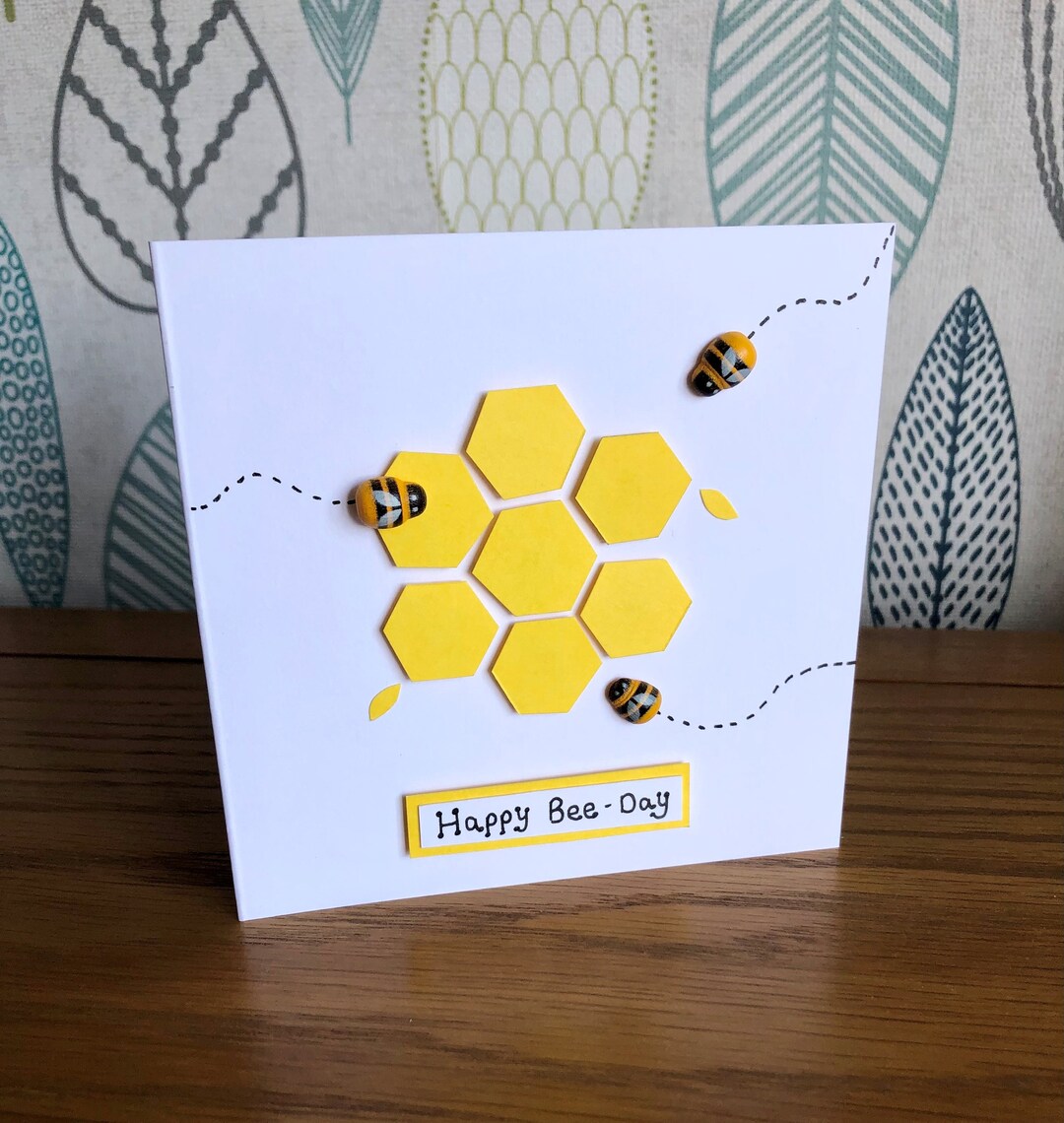 Bee Themed Birthday Card for All Nature Fans Out There Can Be ...