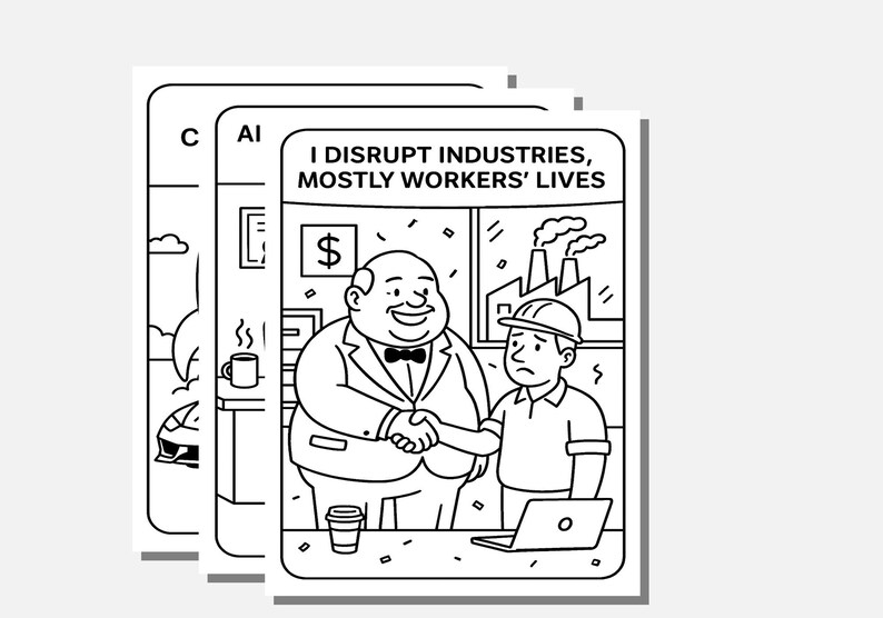 I Hate Billionaires Too Coloring Book | Adult Satirical Coloring Pages ...