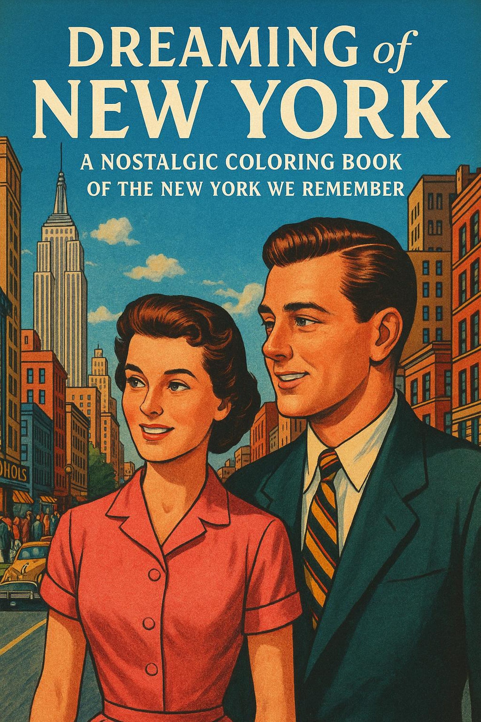 Nostalgic New York Coloring Book – Printable Nostalgia (PDF) - Etsy