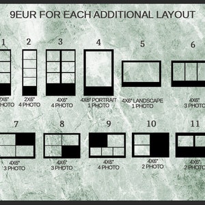 Wedding Photo Booth Template 2x6 | Elegant Floral Design for Photobooth ...