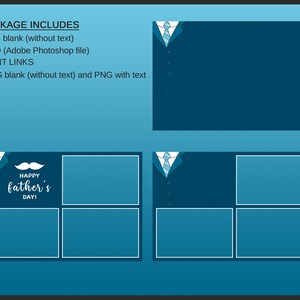 Father’s Day Photo Booth Template 4x6 | Editable Overlay PSD | Dad Life ...