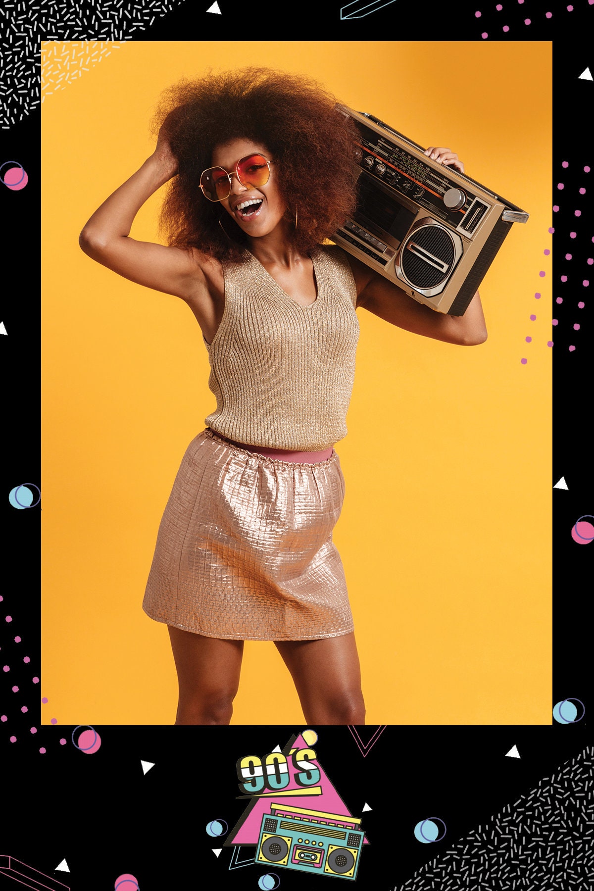 90s Photo Booth Template, Photobooth 1990s Birthday Party Frame, 4x6 ...