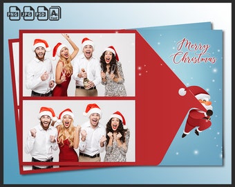 Santa Claus Photo Booth Template - Etsy