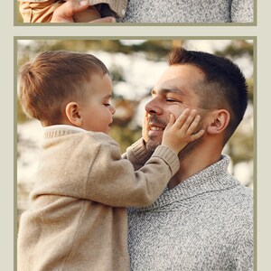 Father’s Day Photo Booth Template 2x6 | Editable Overlay PSD | Dad Life ...