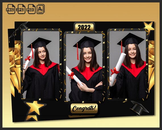 Graduation Printable Photo Booth Templates