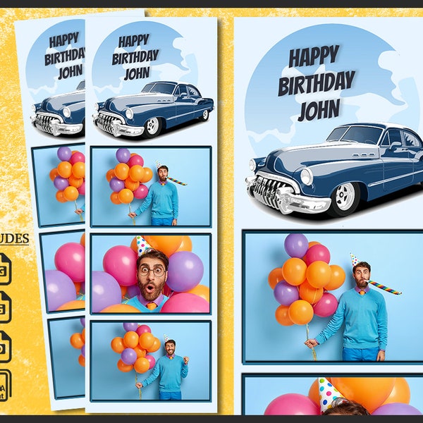 Manly Birthday Card - Etsy