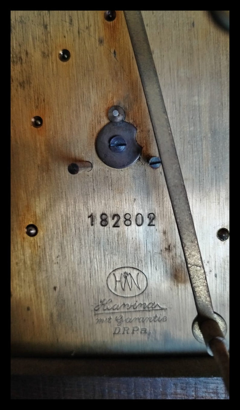 Gustav Becker Carillon Clock From the 1930s - Etsy