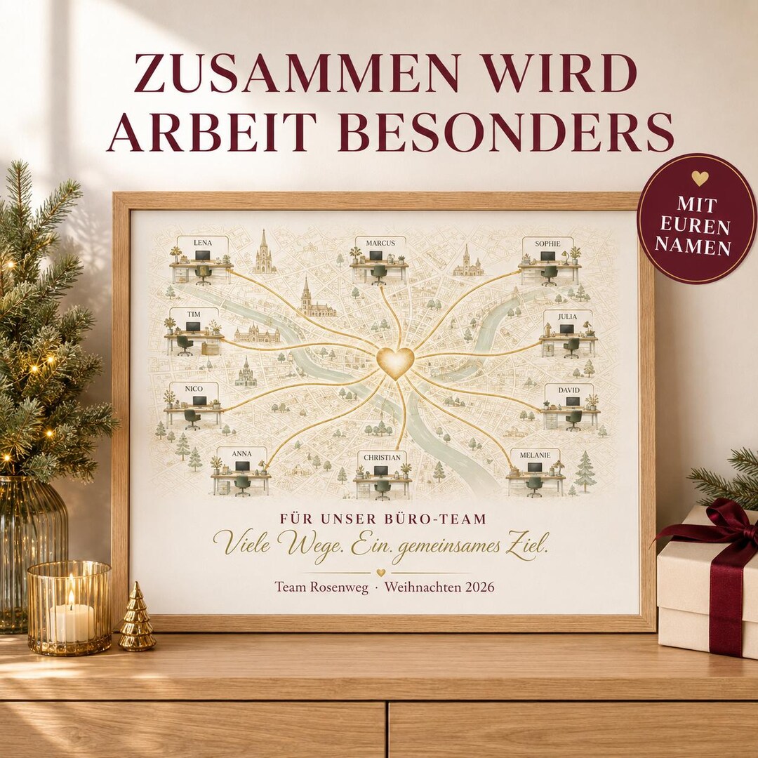 Christmas Gift for the Office Team – Personalized Employee Picture - Etsy