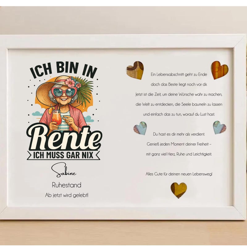 Bilder von frauen im ruhestand - Etsy.de