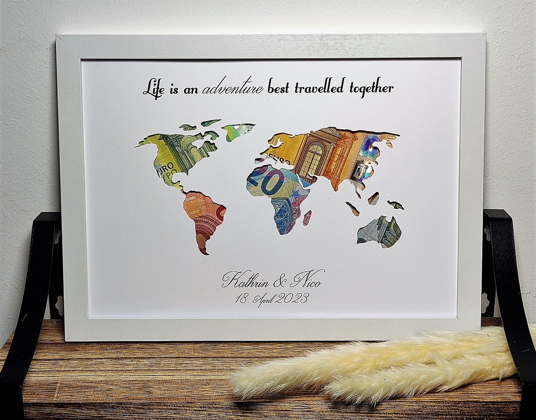 Wedding Money Gift Money Gift Wedding Personalizable Gift With Name ...