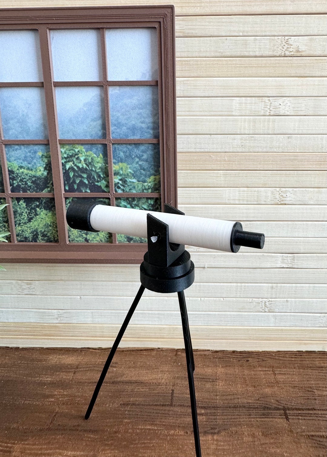 Miniature Telescope in 1:12 Scale Dollhouse or Diorama Scene Prop - Etsy