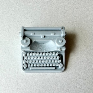 Miniature Manuel Typewriter, Old Fashioned Typewriter, 1:12 Scale - Etsy