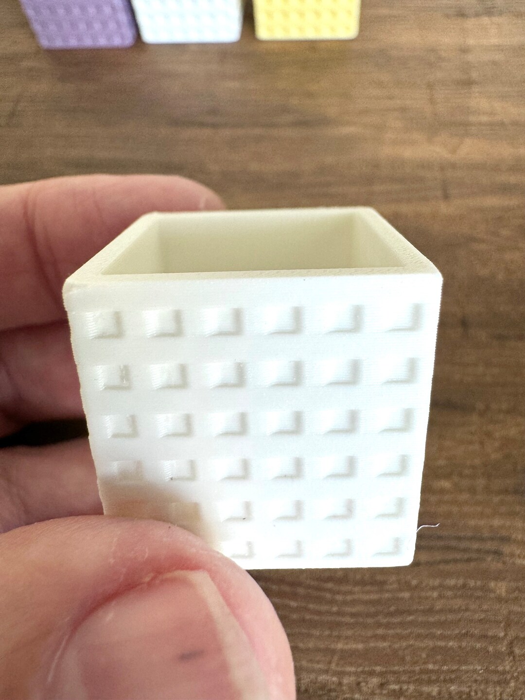 Miniature Totes Set, Shelf Bins for Dollhouse Storage Cube, Multiple ...