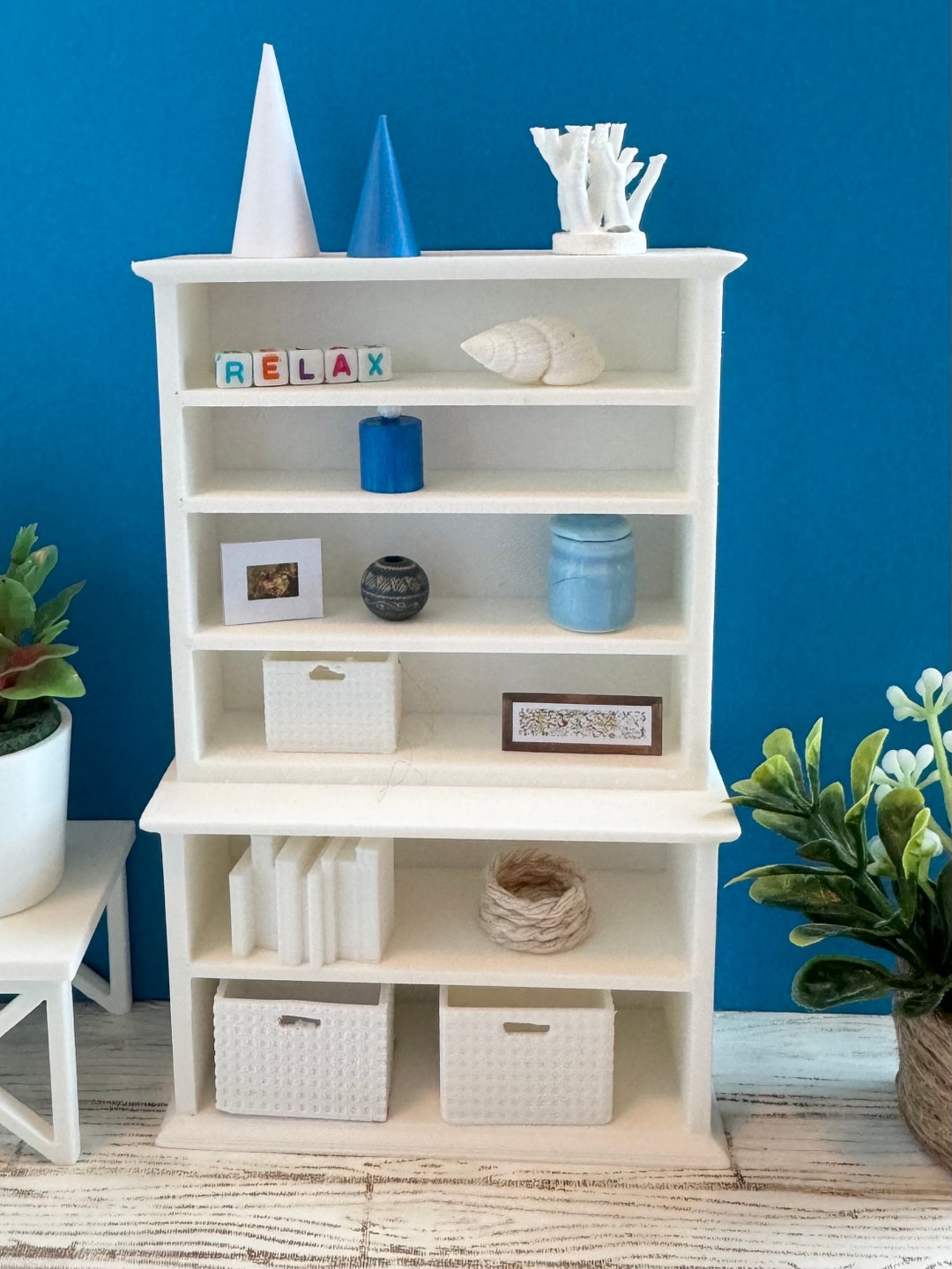 Dollhouse Buffet, Beach Shelves, Display Cabinet - Etsy