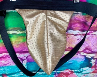 Faux Leather Jockstrap - Etsy