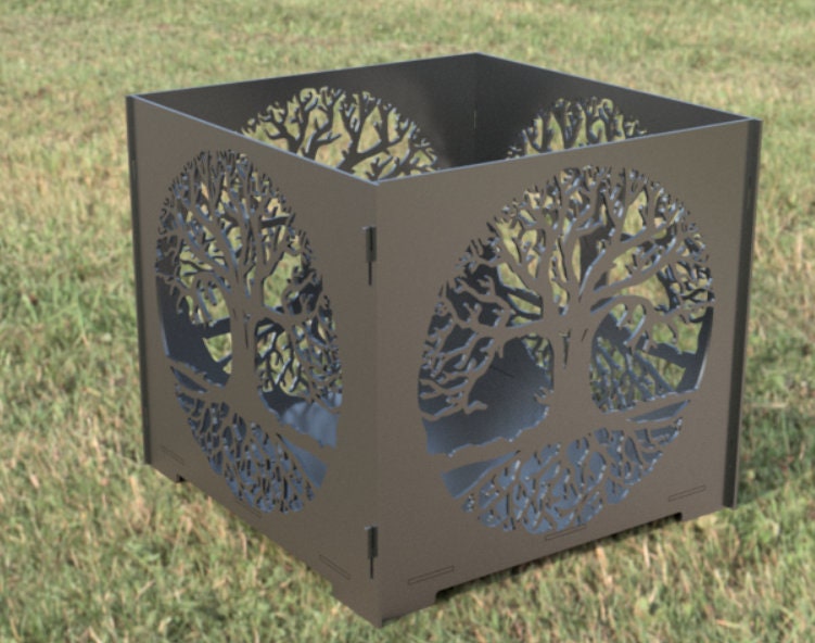 Tree of Life Fire Pit - A Captivating Symbol of Nature's Beauty - Etsy
