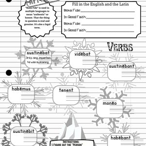 Challenge A Henle Latin Workbook Printable Digital Curriculum for ...
