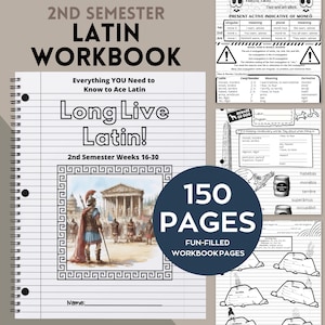 Long Live Latin Level A Henle Workbook Printable Digital Curriculum for ...